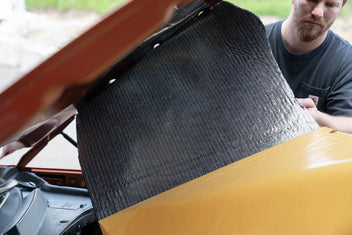 ResoNix Fiber Mat Silver - Car Hood Liner & Sound Insulation – ResoNix ...