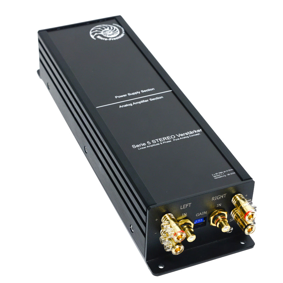 Micro Precision 5-Series 2-Channel Stereo Amplifier - Version 2 ...